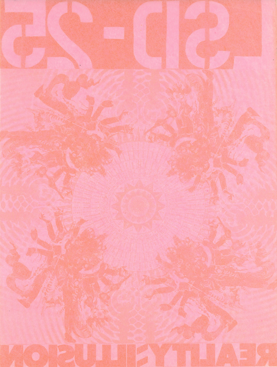 LSD-25: Reality=Illusion. Psychedelic Poster Circa Mid-Late 1960s ...